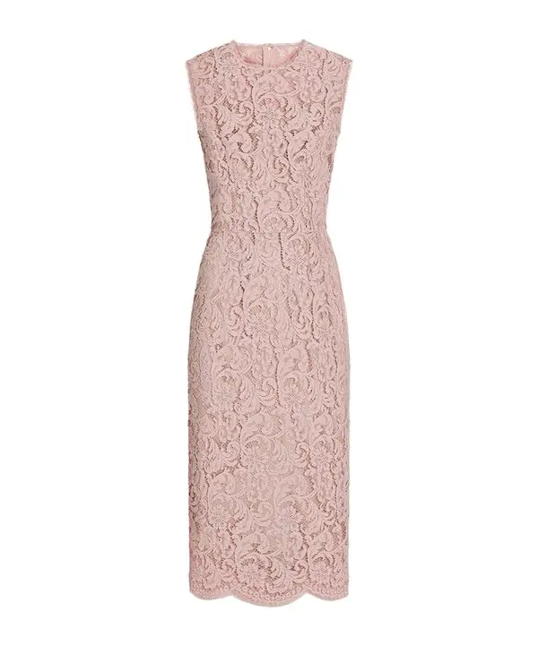 Dolce & Gabbana Lace Midi Dress - No