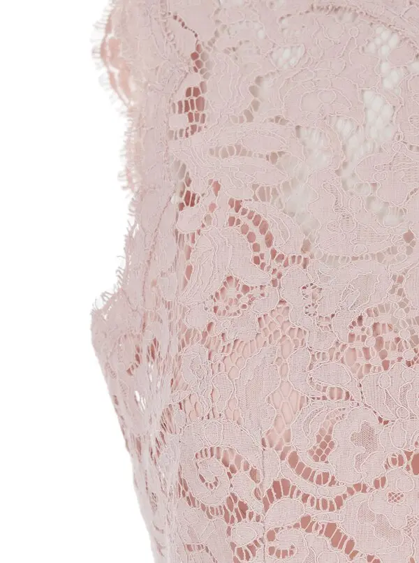 Dolce & Gabbana Lace Midi Dress - No