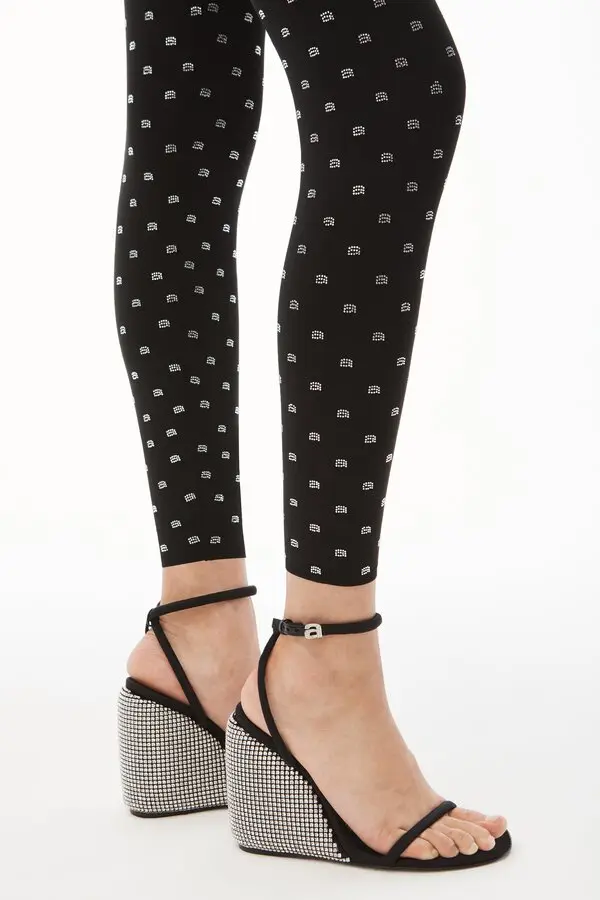 Alexander Wang Dahlia Embellished Wedge Sandals