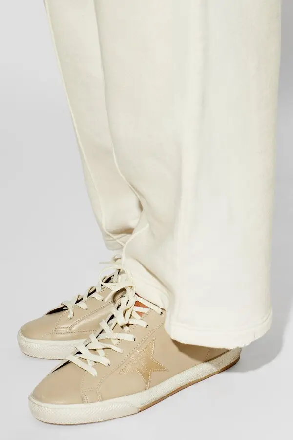 GOLDEN GOOSE Super Star Low-top Sneakers - Nude