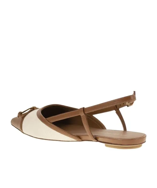 STUART WEITZMAN Kitty Slingback Flat - Brown