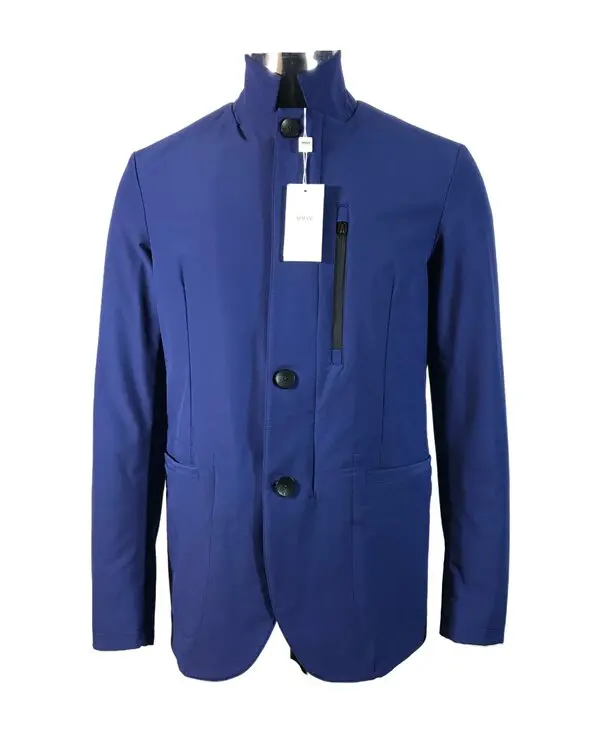 Emporio Armani Long-sleeved Stand Collar Jacket