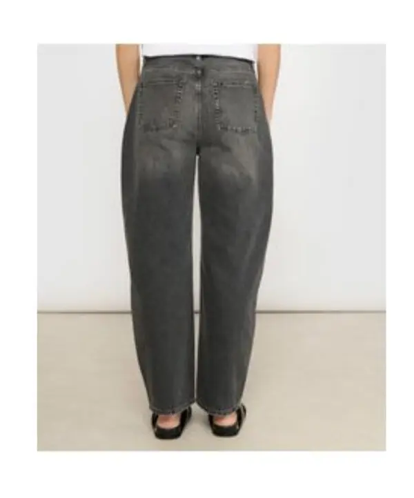 ANINE BING Fritz Straight-leg Jeans - Black