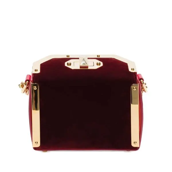Alexander McQueen Splice Flip Chain Shoulder Bag