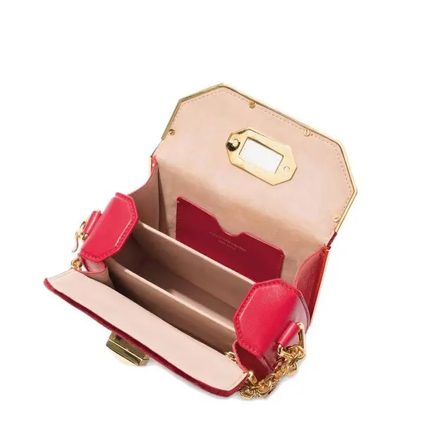 Alexander McQueen Splice Flip Chain Shoulder Bag