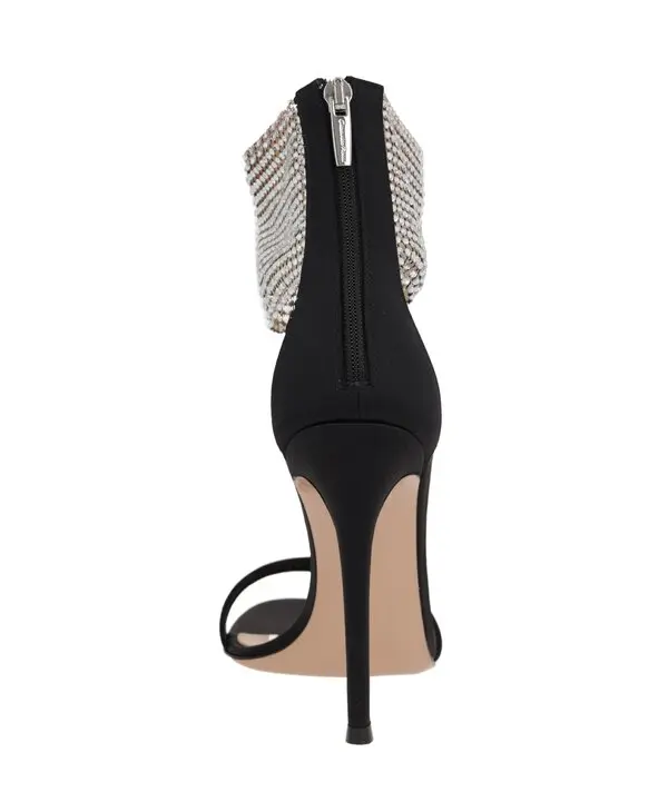 GIANVITO ROSSI Adore Embellished Ankle Strap Sandals