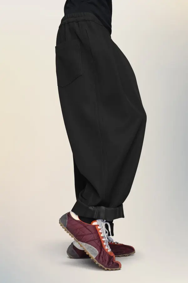 MAISON MARGIELA Pleated Virgin Wool Trousers