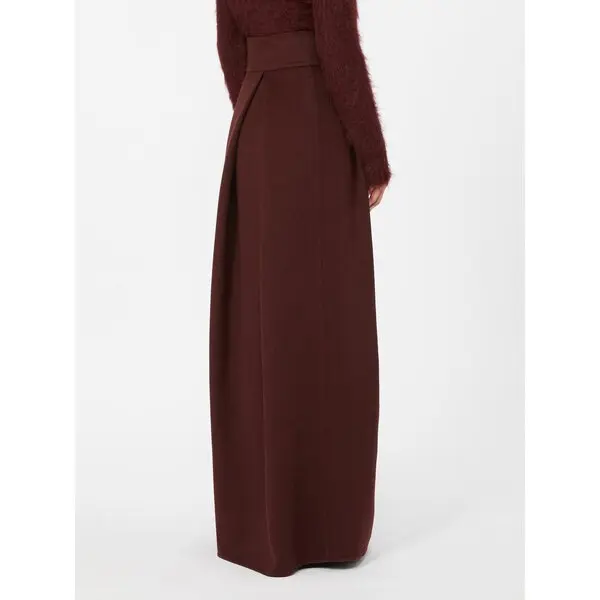 Max Mara Zattera Pleated Maxi Skirt
