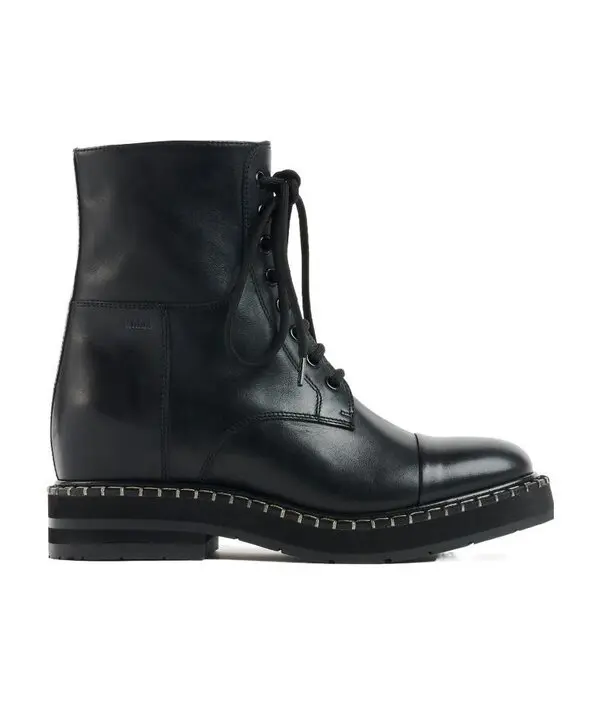 Chloé Noua Zip Up Combat Boots