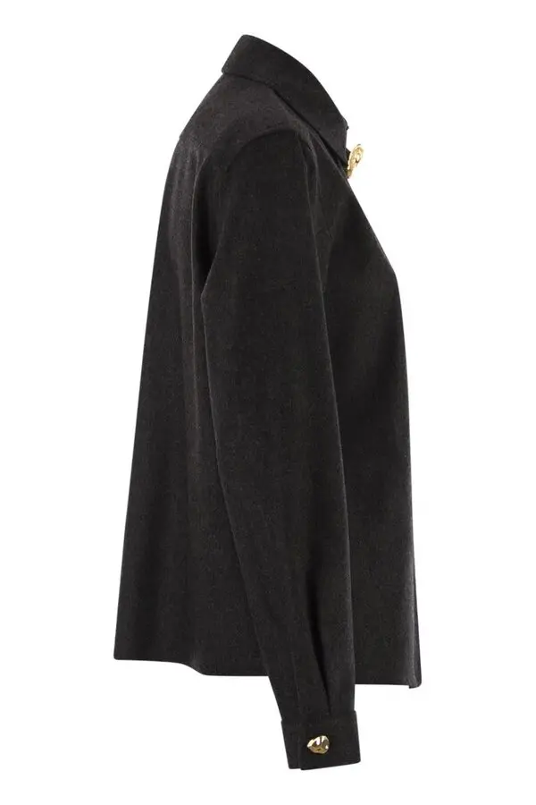 Fabiana Filippi Long Sleeve Shirt With Lapel Collar