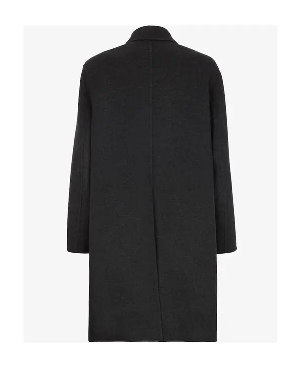 Fendi Straight Cut Single Breasted Coat