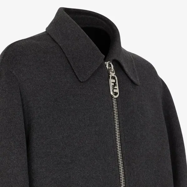 Fendi Straight Cut Single Breasted Coat