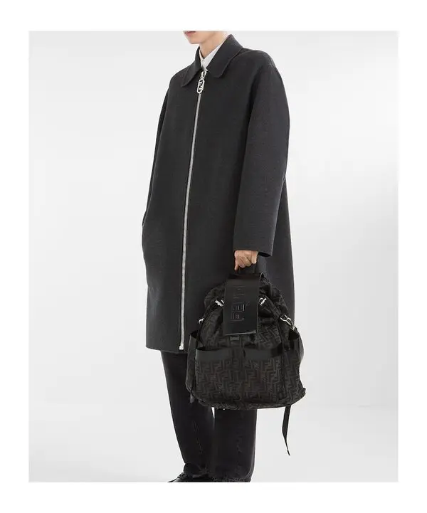 Fendi Straight Cut Single Breasted Coat - No