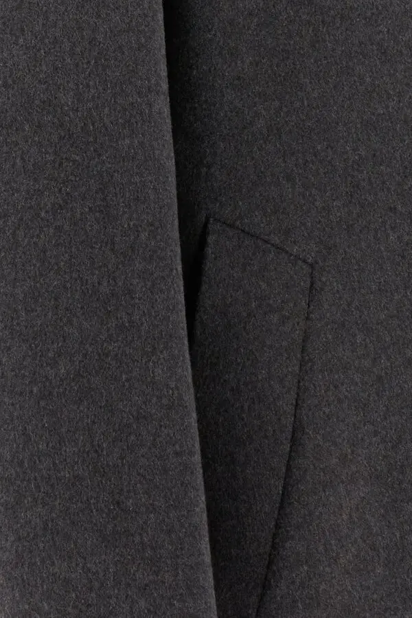 Fendi Straight Cut Single Breasted Coat - No