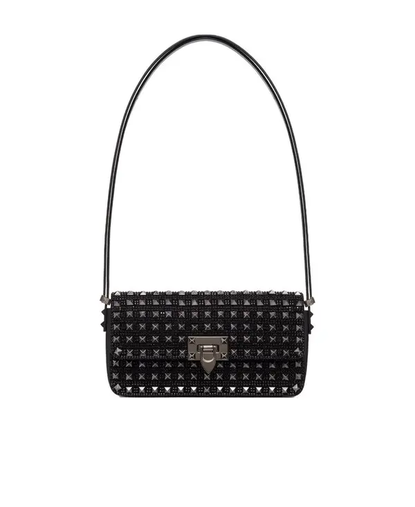 Valentino Garavani Rockstud23 East-west Foldover Top Shoulder Bag