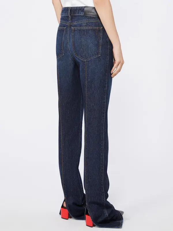 Sportmax Low-waisted Flared Jeans