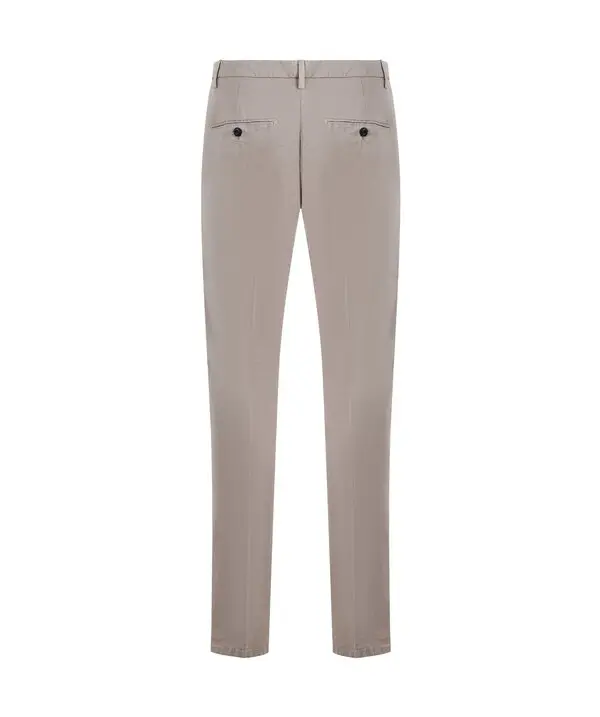 DONDUP Slim-fit Gabardine Pants - Nude