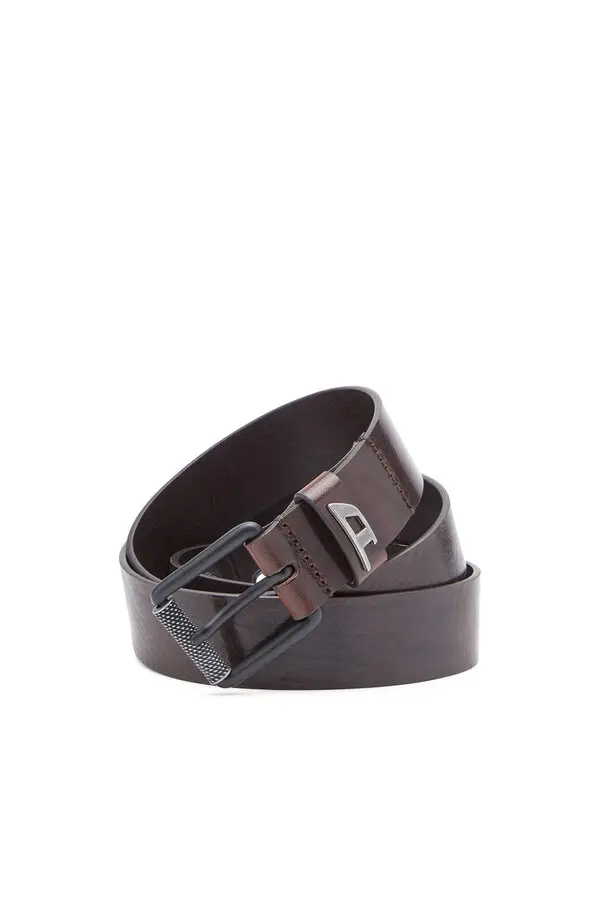 DIESEL® B Dave Cracked Belt - Brown