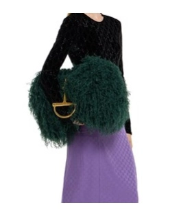 Gucci Embroidered Stretch Chenille Top