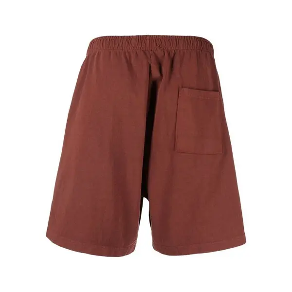 SPORTY  RICH Sporty & Rich Logo-print Bermuda Shorts