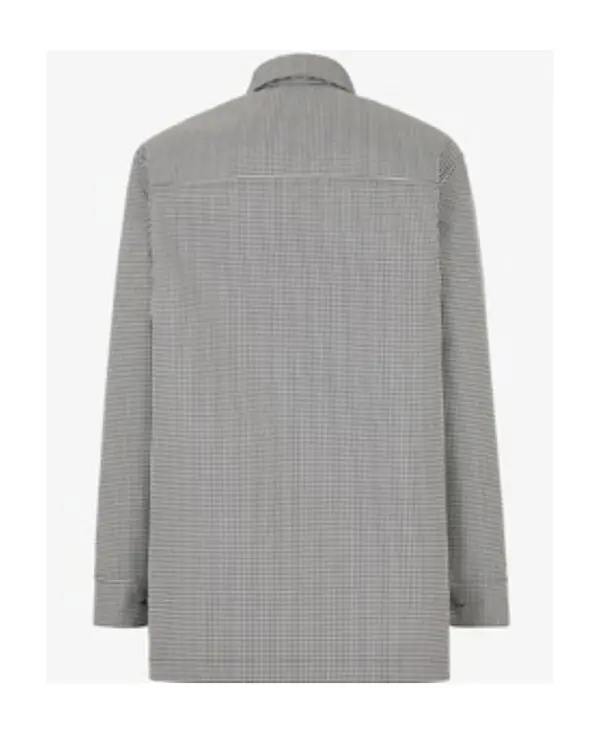 Fendi Reversible Monogram Checked Overshirt