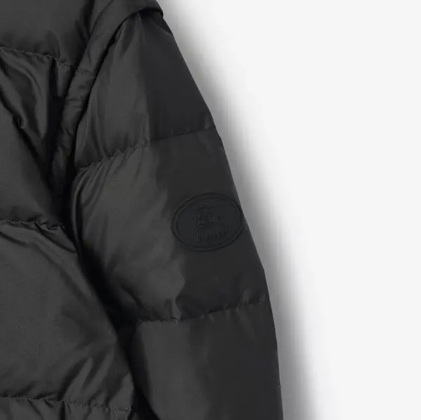 Burberry Detachable Sleeve Puffer Jacket - Black