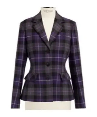 Dior Plaid Single-breasted Jacket