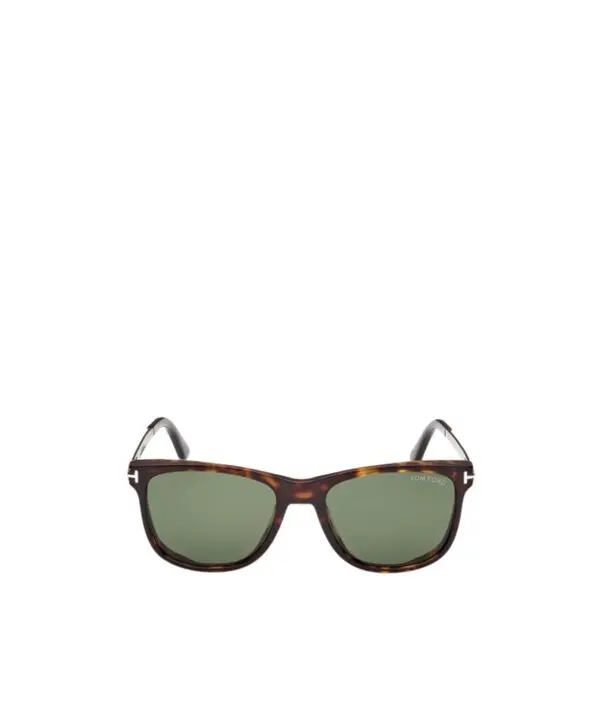 TOM FORD Sinatra Square Frame Sunglasses - Green