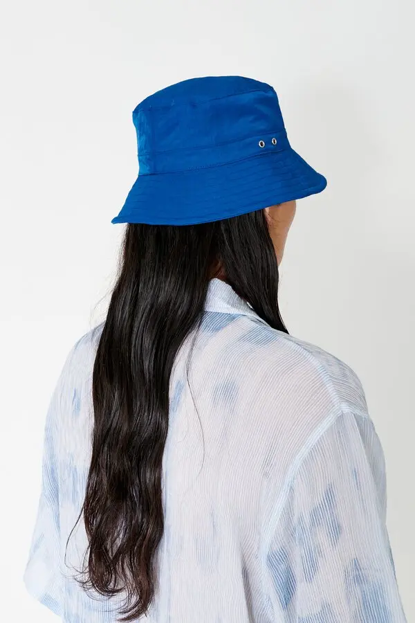 Our Legacy Dropped Brim Bucket Hat - Blue