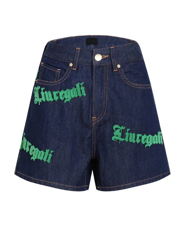 LIUREGALI High Waist Denim Shorts