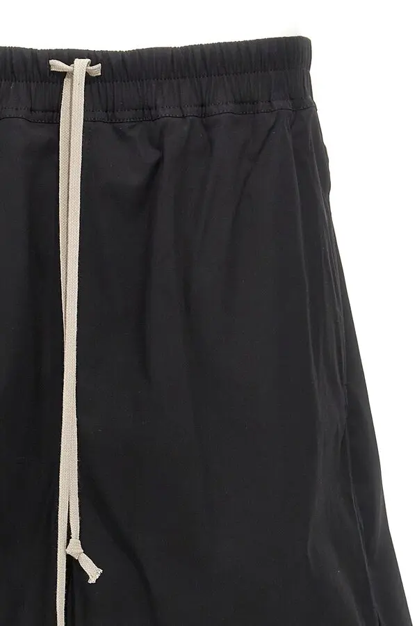 Rick Owens Drawstring Bermuda Shorts - Black