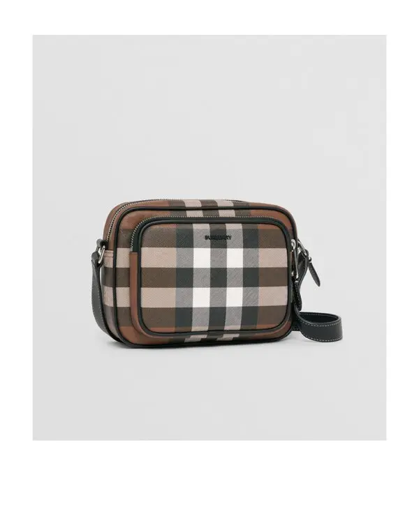 Burberry Bio-based Checked Crossbody Bag
