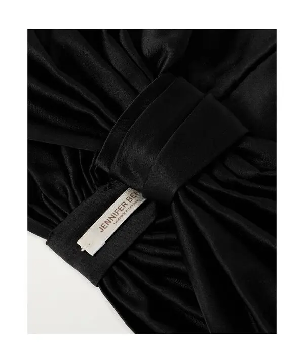 JENNIFER BEHR Sasha Knotted Hair Wrap - Black