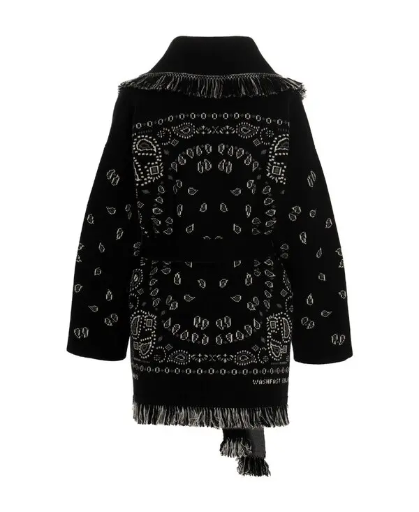Alanui Cashmere Jacquard Cardigan