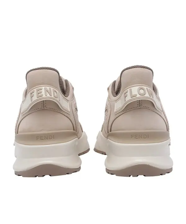 Fendi Flow Low-top Sneakers - Nude