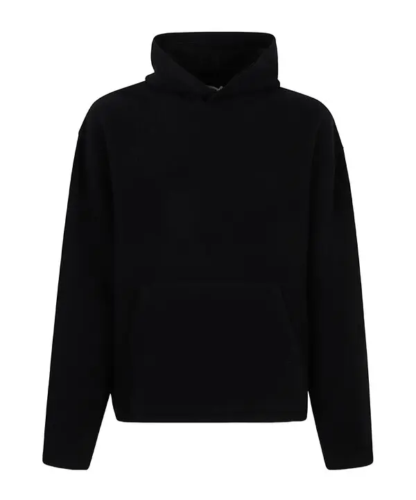 RIER Fleece Hooded Sweatshirt - Black