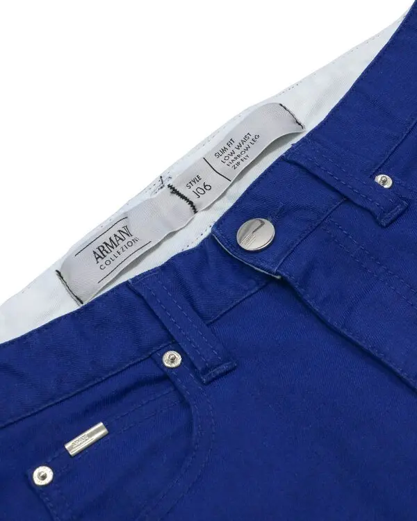 Emporio Armani Straight Stretch Jeans - Blue