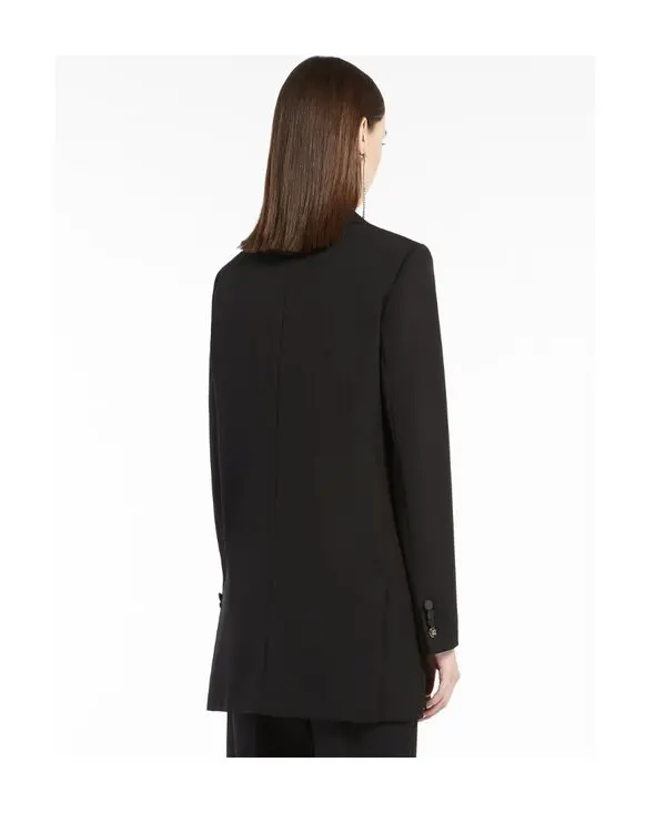 Max Mara Wool Tuxedo Style Coat