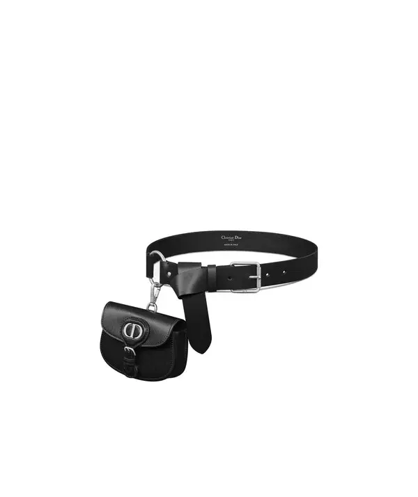 Dior Symbol Belt With Removable Pouch - Black