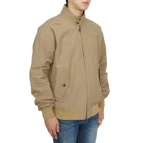 BARACUTA G9 Harrington Zip-up Bomber Jacket - Gray