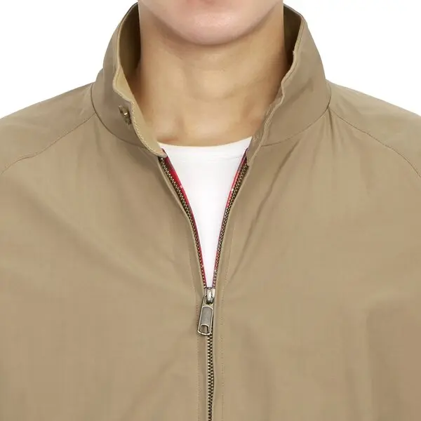 BARACUTA G9 Harrington Zip-up Bomber Jacket - Gray