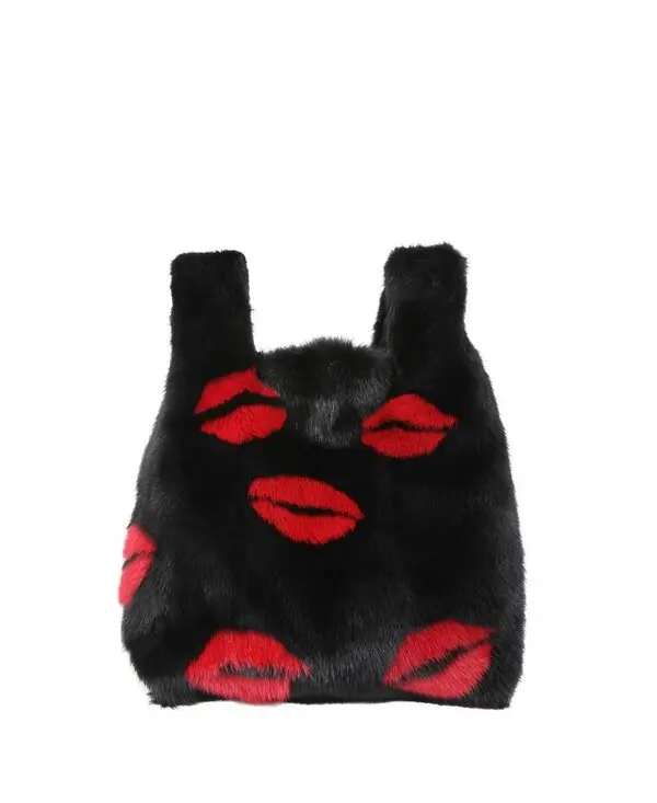 Simonette Ravizza Printed Handbag - Black