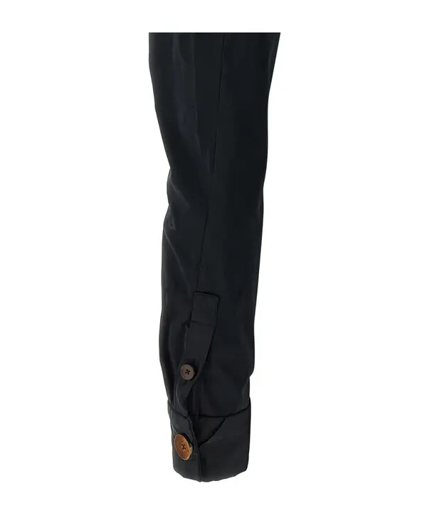 VIVIENNE WESTWOOD Taffeta Corset Top With Puff Sleeves
