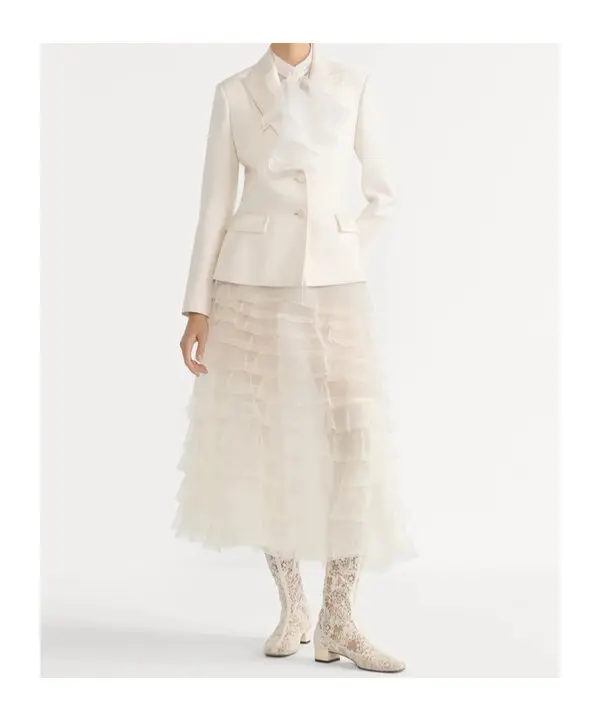 Dior Mid-length Ruffled Skirt