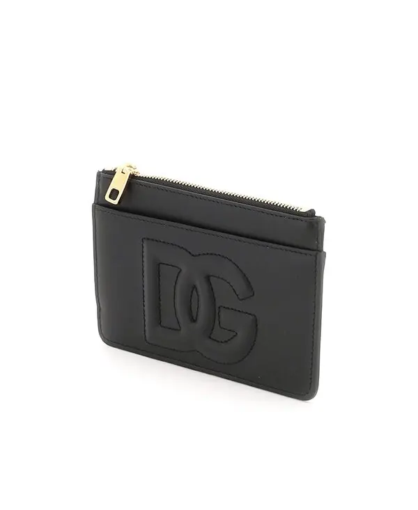 Dolce & Gabbana Dolce Gabbana Logo Embossed Zipped Wallet