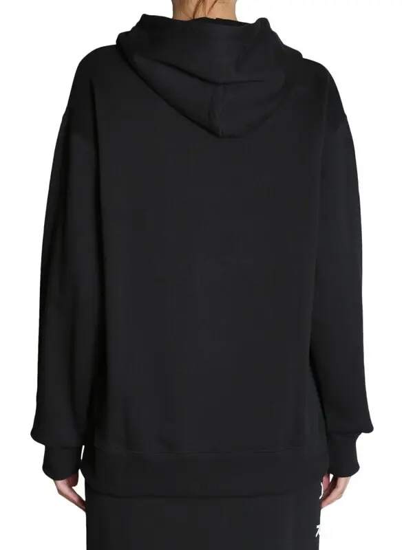 Kenzo Letter Logo Hooded Sweater - Black