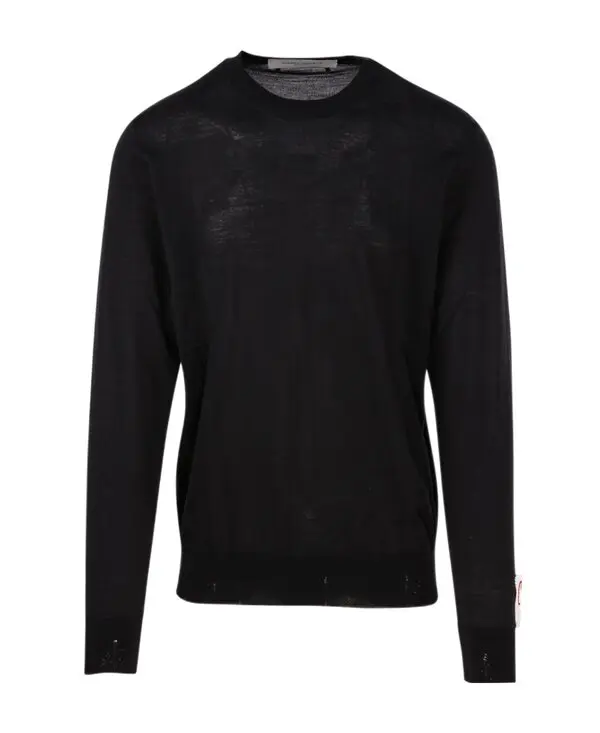 GOLDEN GOOSE Long Sleeve Jumper - Black