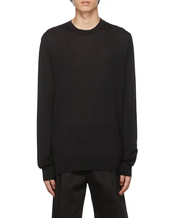 GOLDEN GOOSE Long Sleeve Jumper - Black