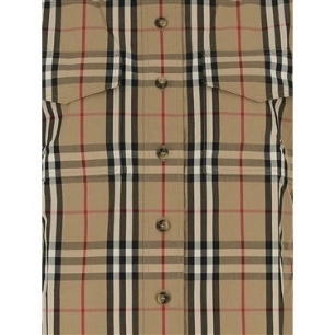 Burberry Long-sleeve Checked Shirt