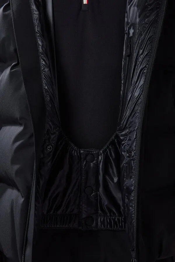 Moncler Montgetech Hooded Down Ski Jacket - Black